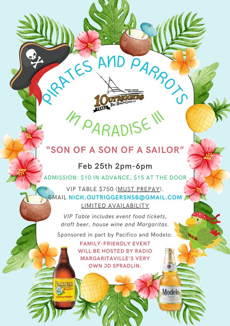 Outriggers Tiki Bar and Grille Gets Ready for 3rd Annual Pirates and ...